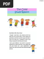 Child Study Report - Adoption Sample | PDF | Mother | Child Custody