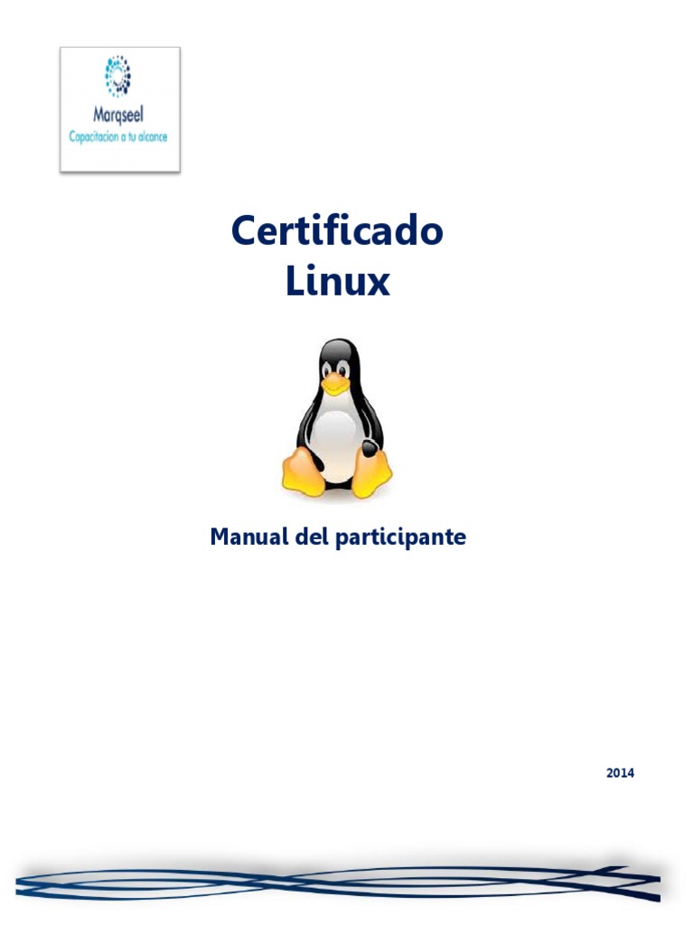 Manual Linux Distribución Linux Datos 