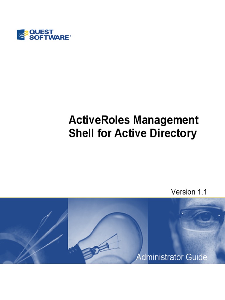 ActiveRoles MgmtShellForAD 1.1 AdminGuide (English) PDF | PDF | Command ... ActiveRoles MgmtShellForAD 1.1 AdminGuide (English) PDF | PDF | Command ...