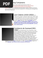 Restituto "Restie" Umali: Music Legacy | PDF | Entertainment ...