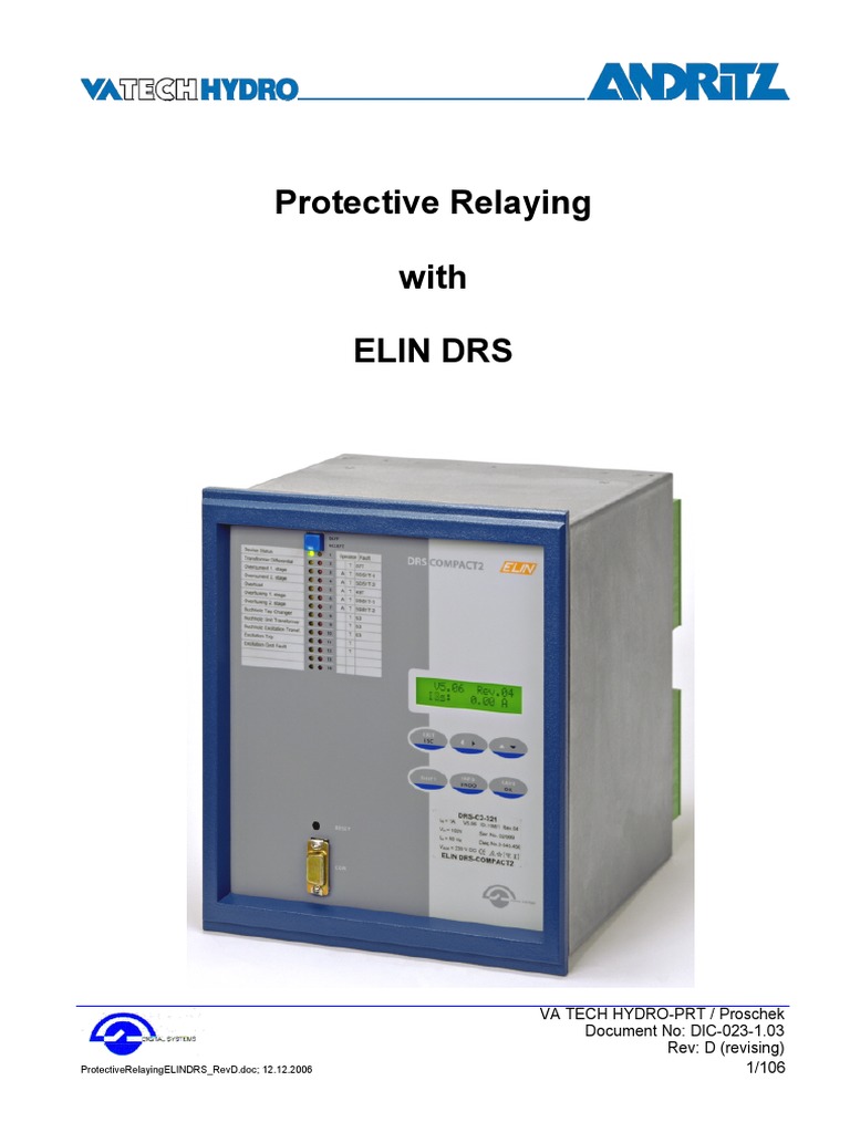 Drs-compact Descriptionforgcp Revd | Signal (Electrical Engineering) | Relay