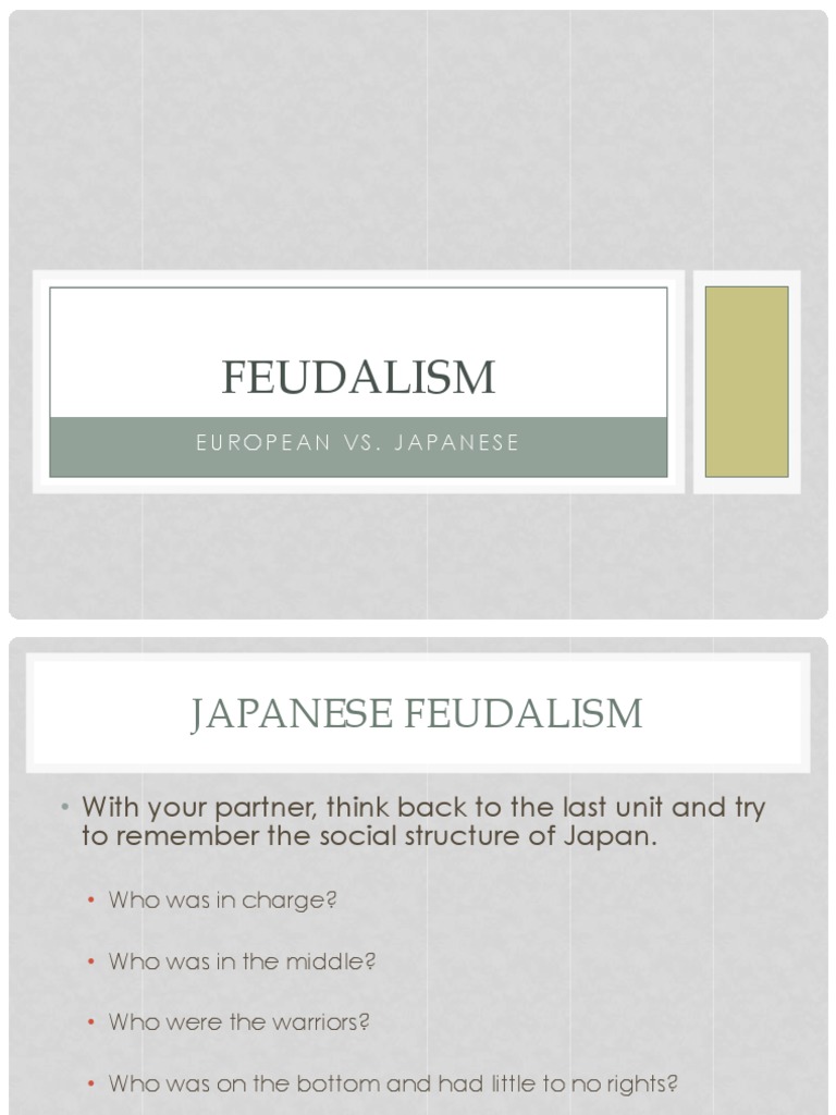 Intro To Feudalism | PDF | General Fiction