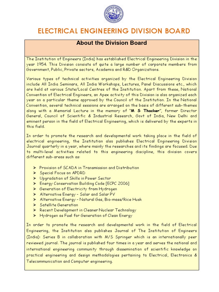 Eldb PDF | PDF | Engineering | Alternative Energy