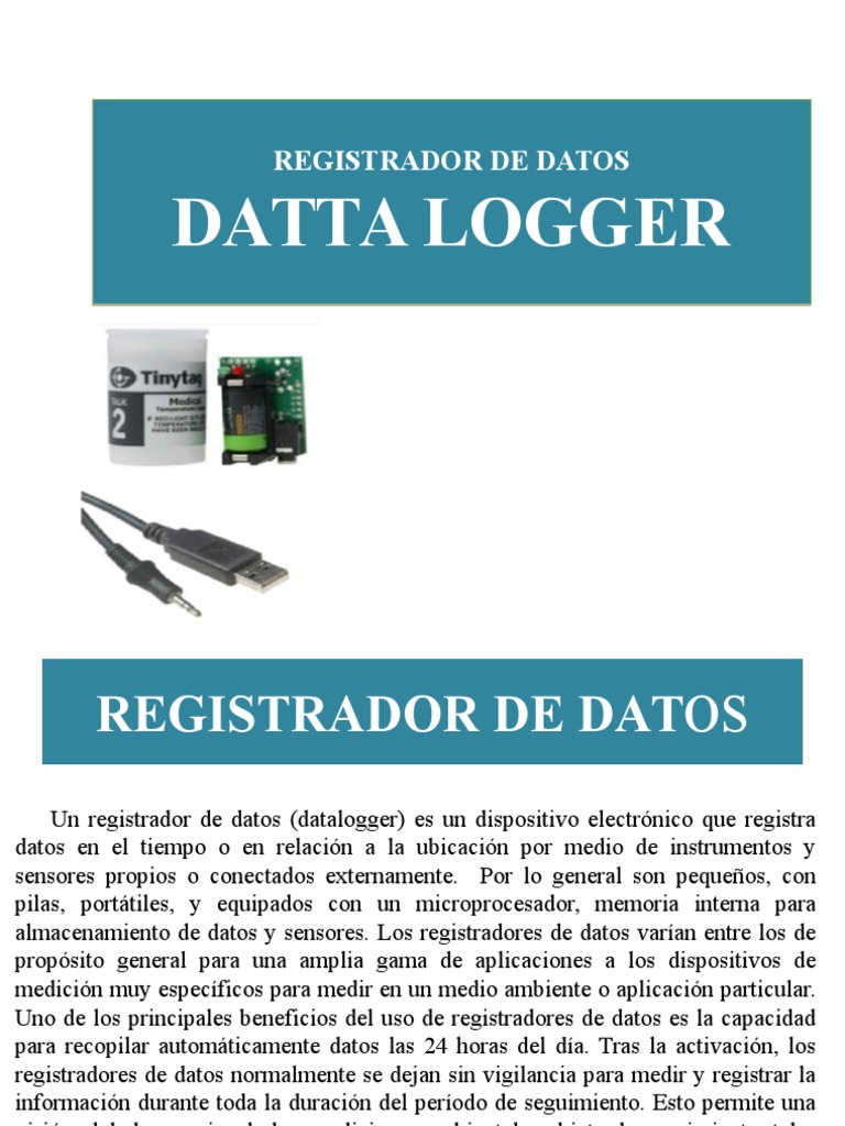 Data Logger | PDF | Sensor | Informática