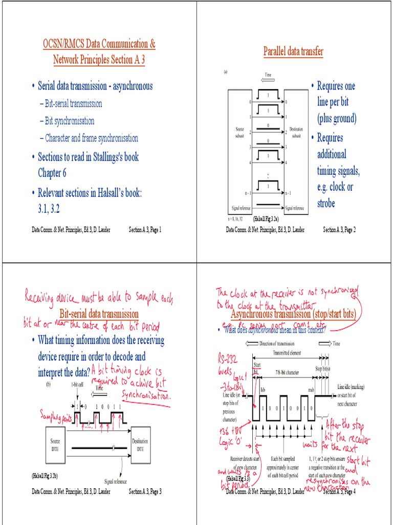 MScDCOM-Lec03v3 With Annotations | PDF