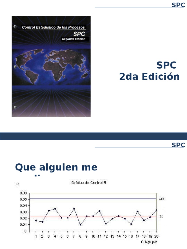 SPC APQP Curso Basico | PDF | Estadísticas | Science
