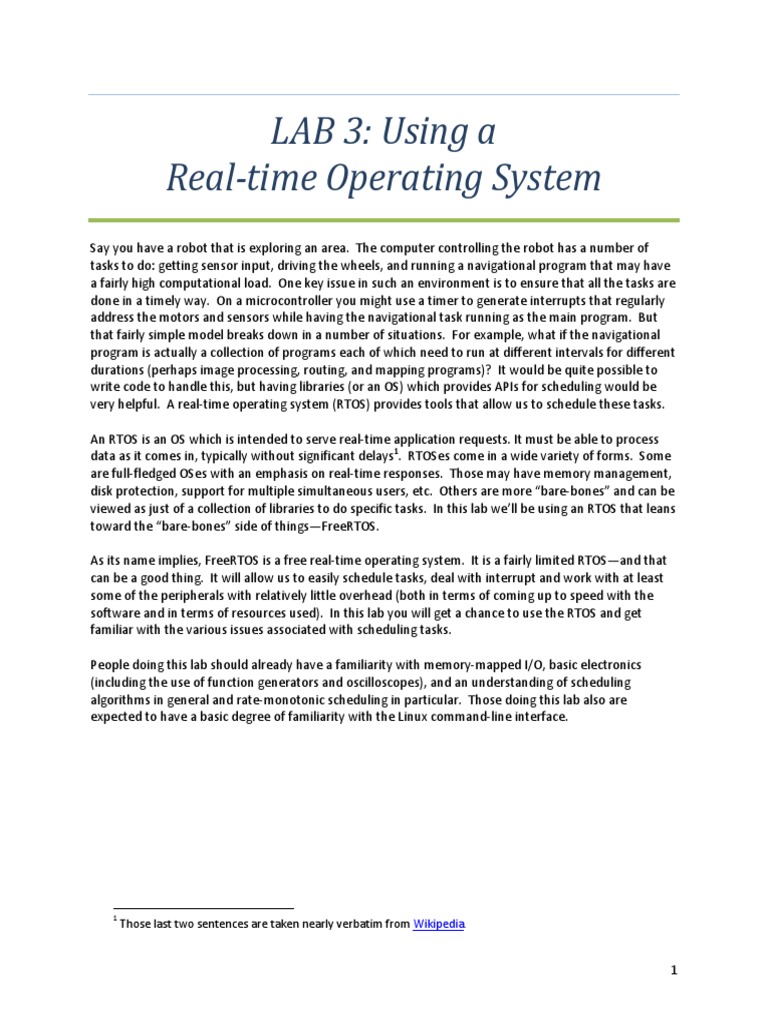 Freertos Tut | PDF | Scheduling (Computing) | Computer Engineering