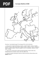 Europe’s Transformation Post-WWI | PDF | World War I | Europe