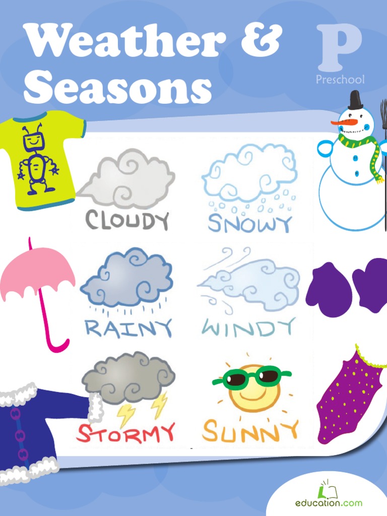 Weather Seasons Workbook | PDF | Trees | Weather