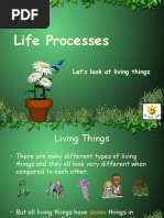 The Seven Life Processes | PDF