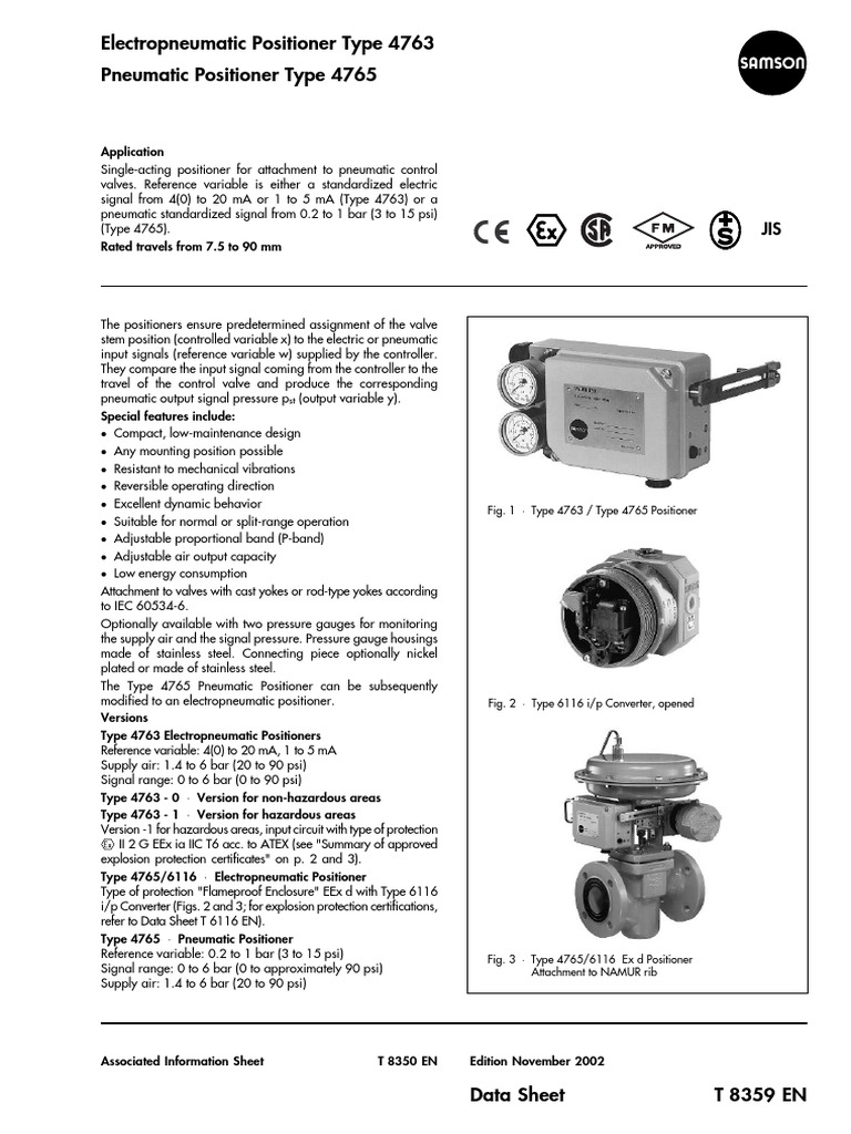 Samson 4763 | Valve | Actuator