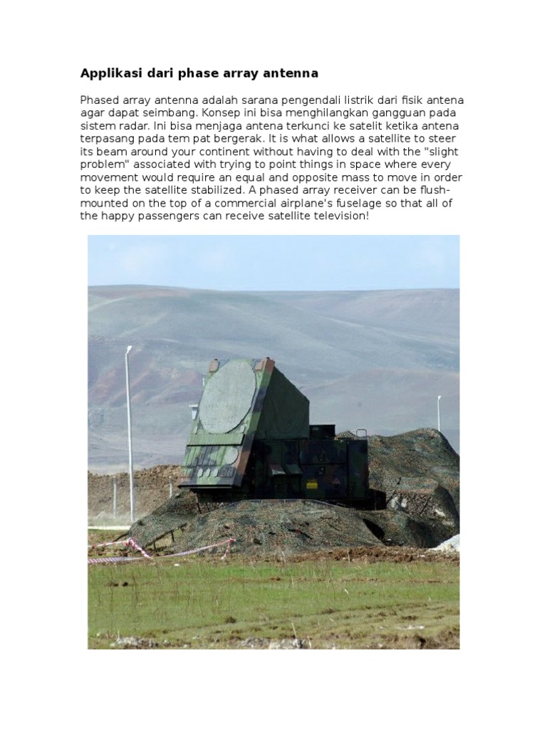 Applications and Physics of Phased Array Antennas: An In-Depth ...