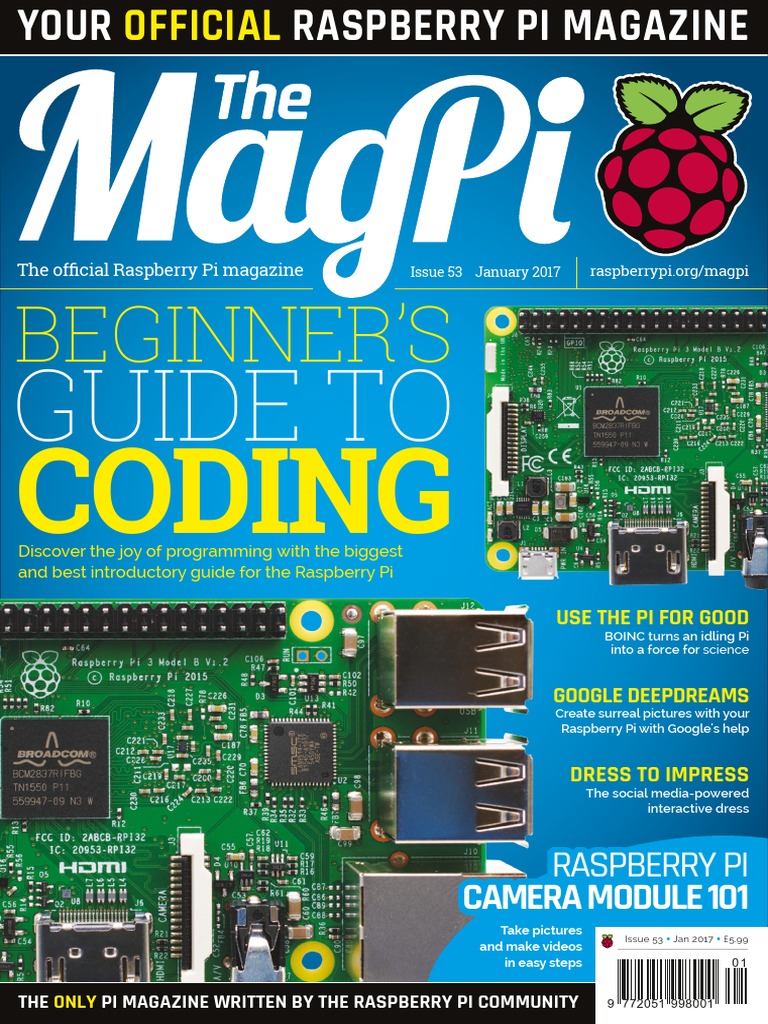 Mag Pi Magazine For Raspberry Pi Issue 53 | Command Line Interface ...
