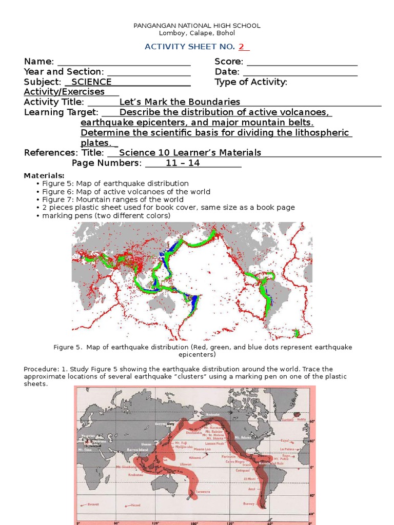 Activity Sheet 2 | PDF
