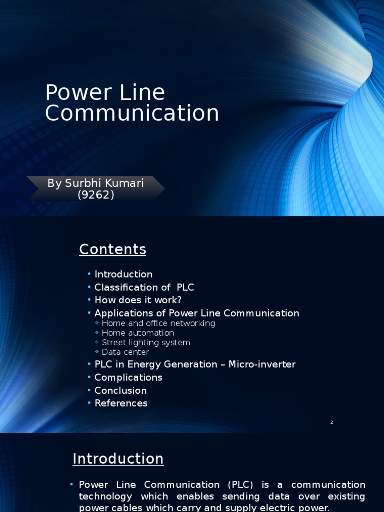 Power Line Communication | PDF | Electric Power Transmission ...