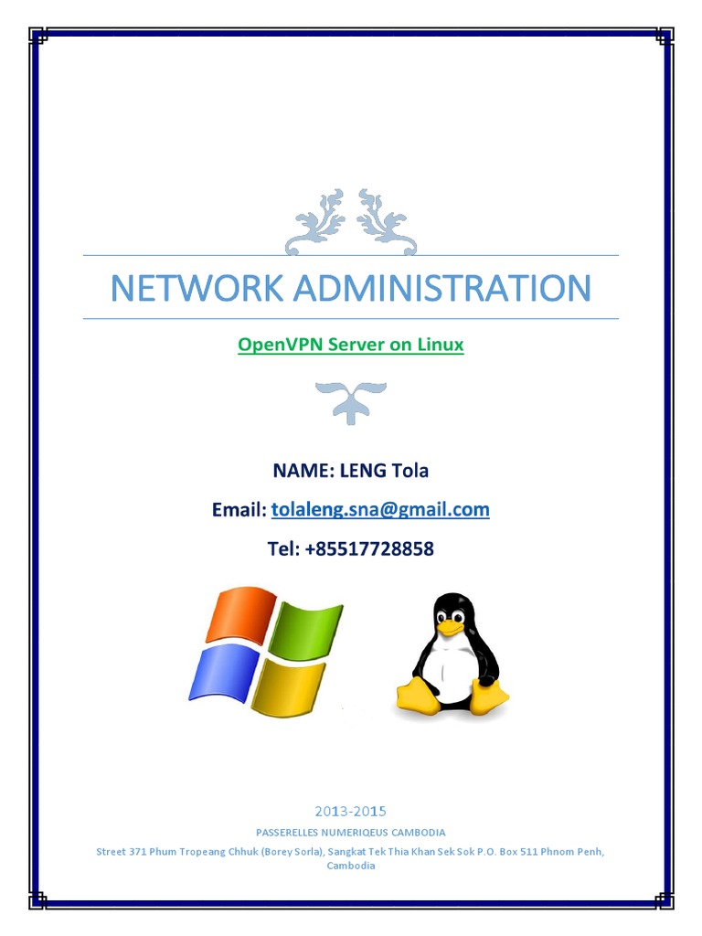 Configuring an OpenVPN Server on Linux and OpenVPN Client on Windows to ...