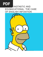 Infix: Definition and Examples: How and When Infixes Are Used | PDF ...