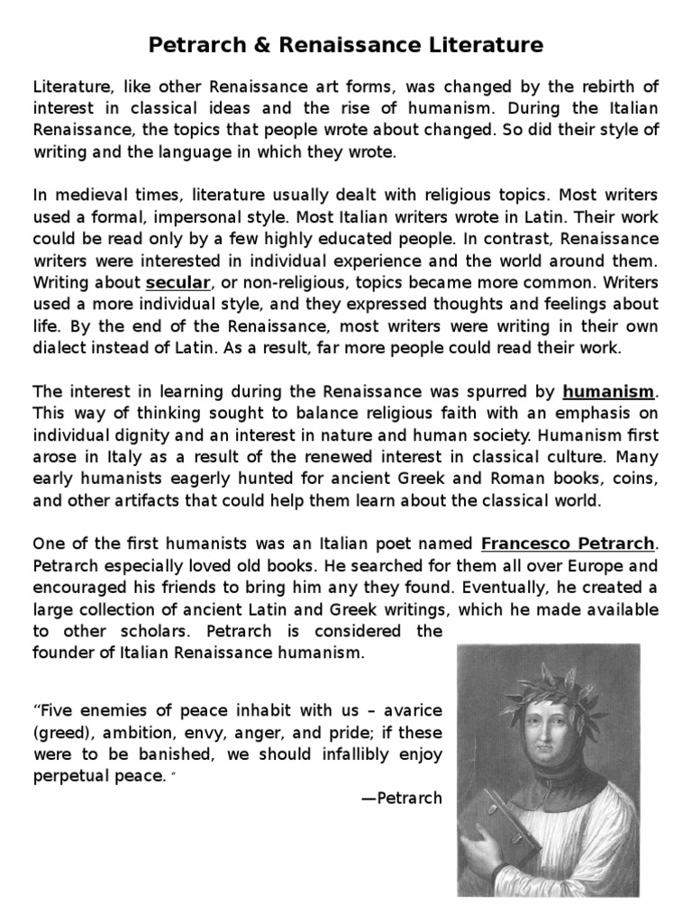 Humanism and Literature | PDF | Dante Alighieri | Divine Comedy