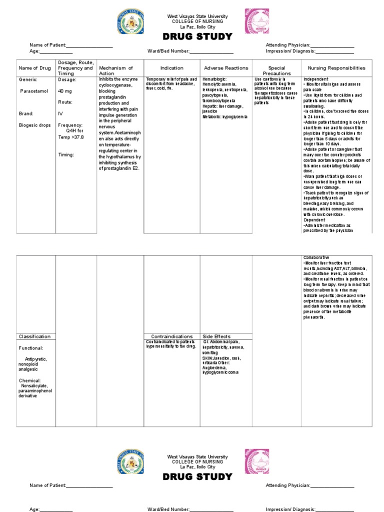 Drug Stud | PDF | Medical Specialties | Clinical Medicine