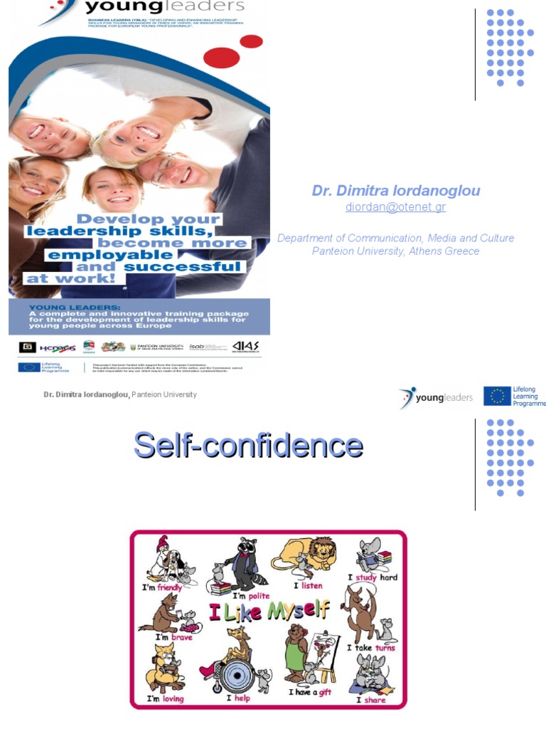 Self Confidence | PDF | Self | Leadership