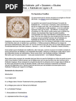 Ambelain Kabbale - Magique | PDF | Philosophie | Histoire