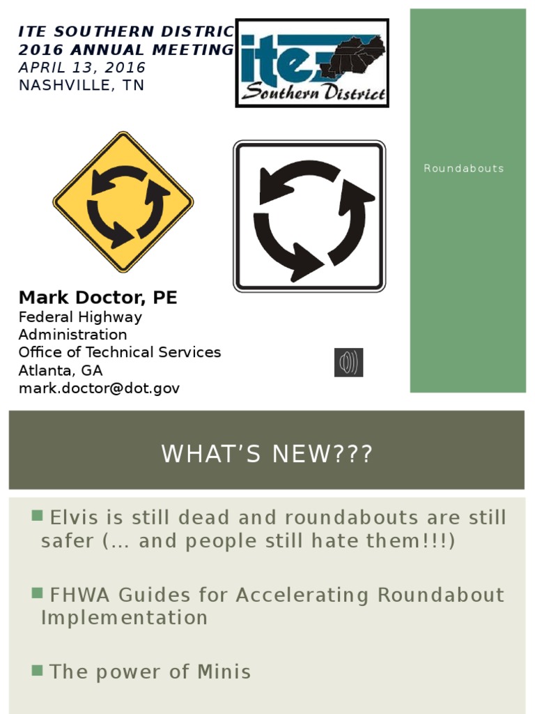 VDOT powerpoint 2 | Intersection (Road) | Traffic