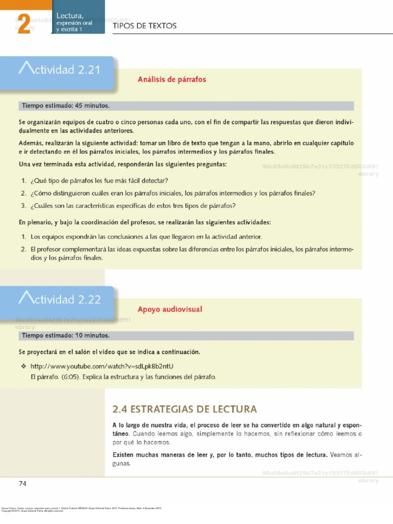 Lectura Expresi N Oral y Escrita 1 | PDF | Todos los derechos reservados | Jerga