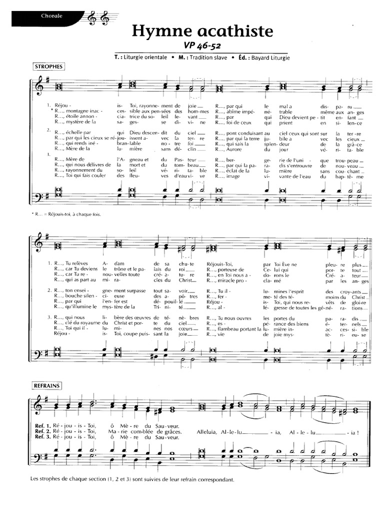 Hymne Acathiste | PDF