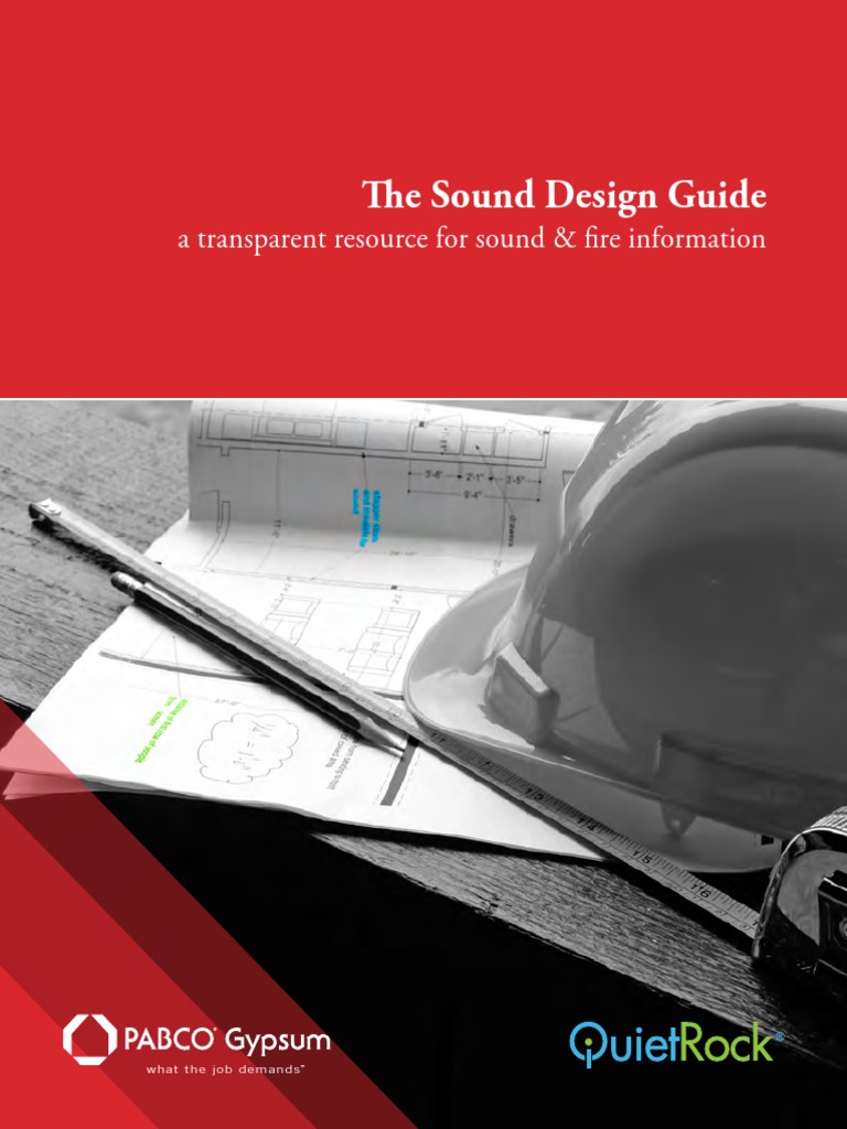 QuietRock Acoustic Fire Design Guide | PDF | Drywall | Decibel