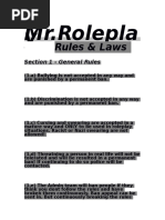 RP Pravila - Balkanska Braca Official | PDF