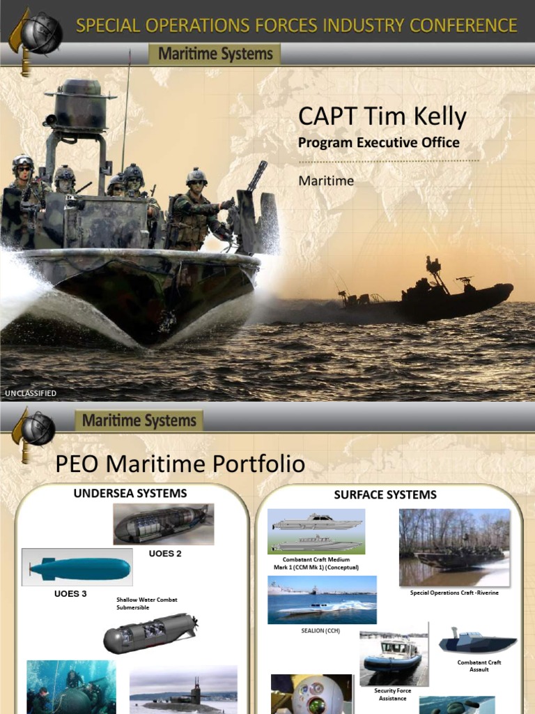 PEO Maritime Portfolio Overview: Undersea and Surface Systems Programs ...