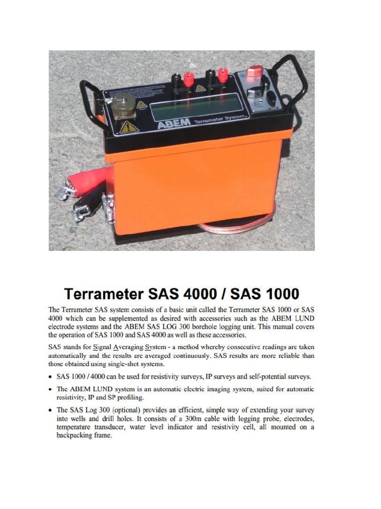 Sas 4000 | PDF