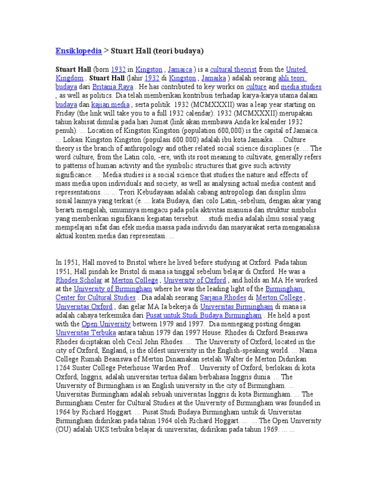 Stuart Hall - Encoding Decoding | PDF