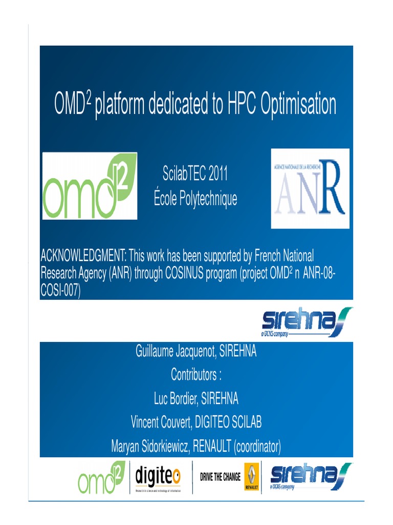 Openfoam Scilab | PDF | Supercomputer | Mathematical Optimization