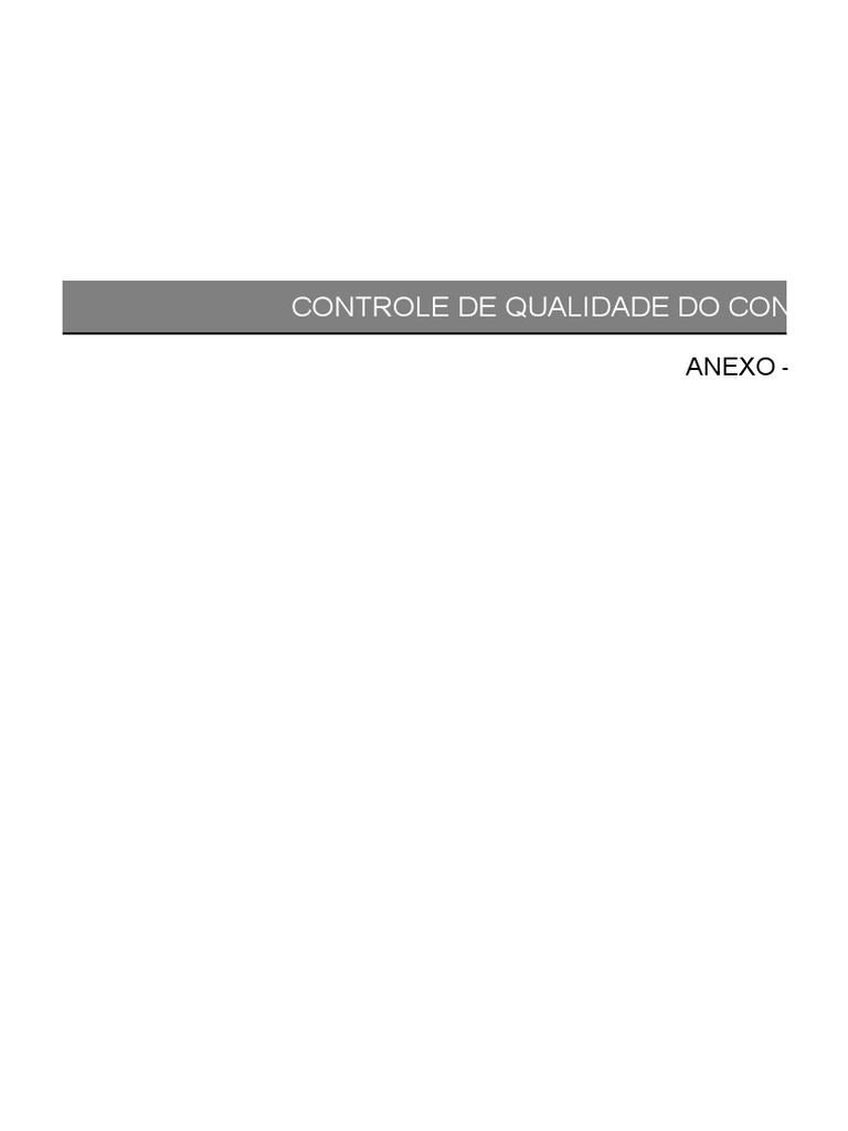 ACI-214 - Controle - E-09.50,8.00 - Lote 1 | PDF | Desvio padrão ...