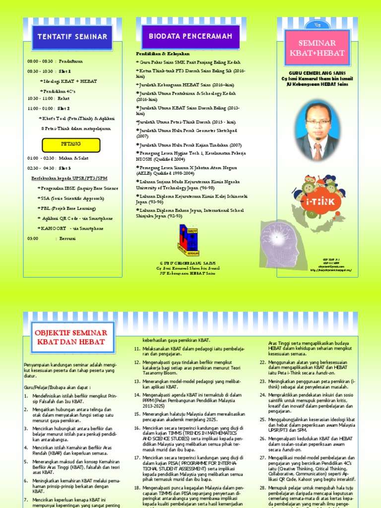 Sinopsis Bengkel Kbat+hebat | PDF