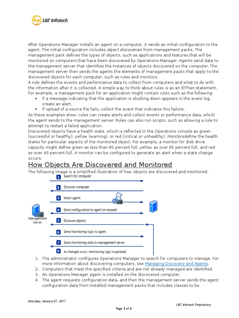 SCOM - Communication Between Agent and Management Server | PDF | Server (Computing) | Microsoft ...