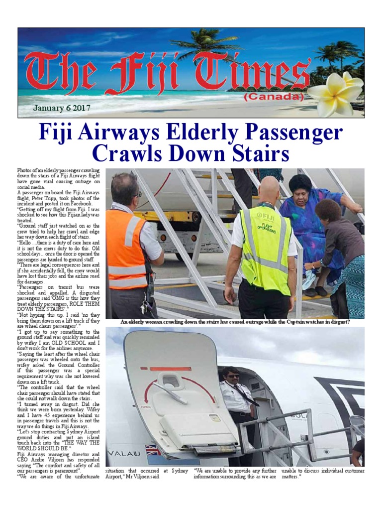 FijiTimes_January 6 2017 | Fiji | Arrest