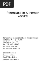 Contoh Soal Lengkung Vertikal Cekung | PDF