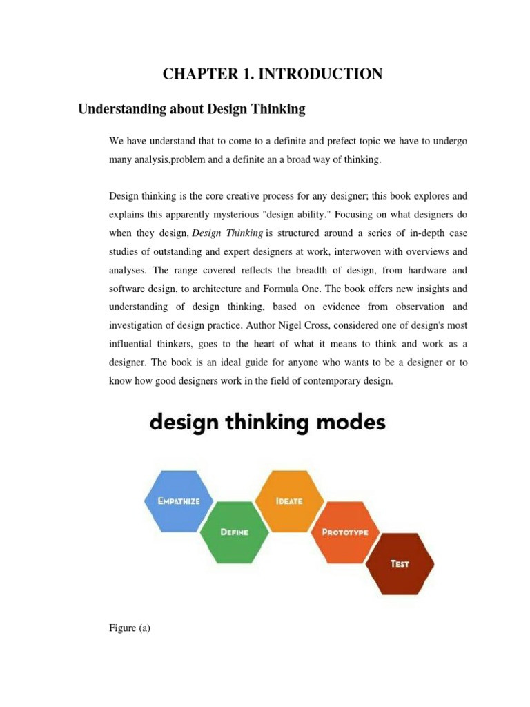Chapter 1. Introduction: Understanding About Design Thinking | Download ...