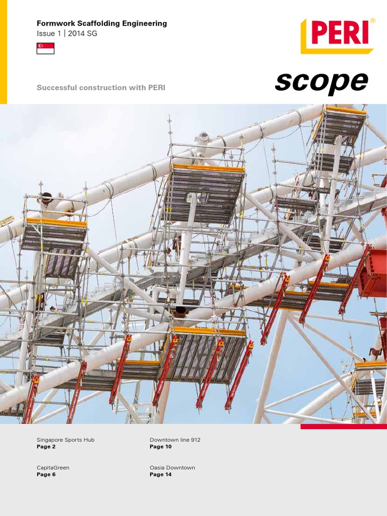 Scope: Successful Construction With PERI | PDF | Scaffolding | Industries