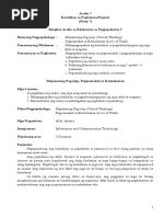 Banghay Aralin 4 & 5 | PDF