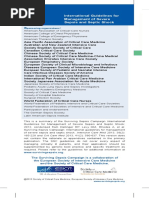 Hour-1 Sepsis Bundle Guidelines 2025 | PDF | Sepsis | Medical Specialties