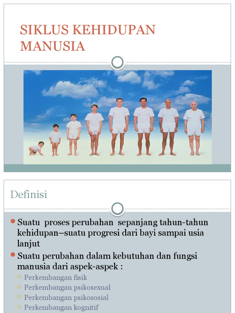 Siklus Kehidupan Manusia | PDF