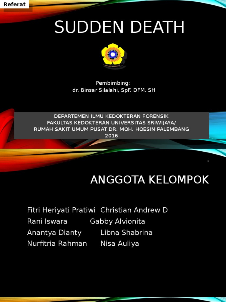 Suddent Death | PDF | Sains & Matematika