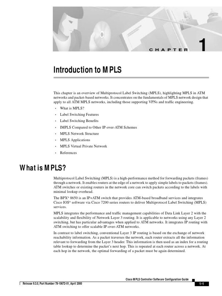 MPLS Cisco | PDF | Multiprotocol Label Switching | Networking