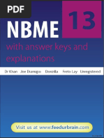 NBME 13 - Answers | PDF
