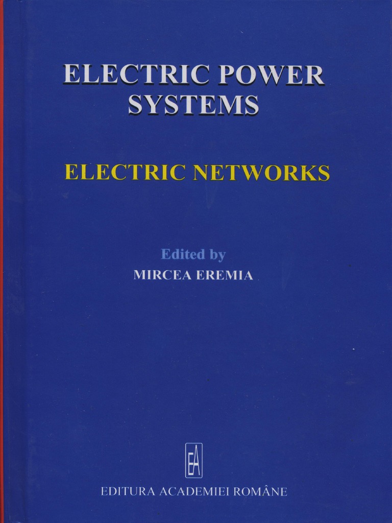 Electric Power Systems. Vol. I. Electric Networks. | PDF | High Voltage ...