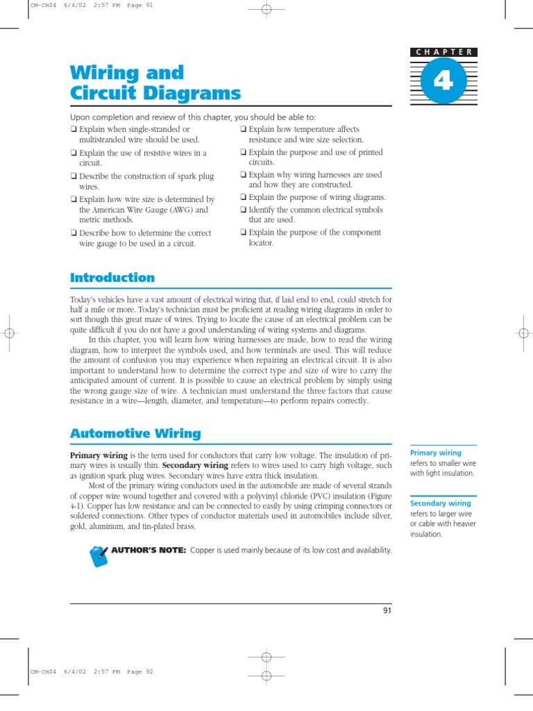 Automotive Wiring Diagrams Explained | PDF | Electrical Connector ...