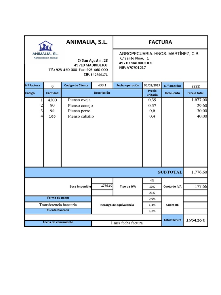 Factura Agropecuaria. Hnos. Martínez 1.pdf